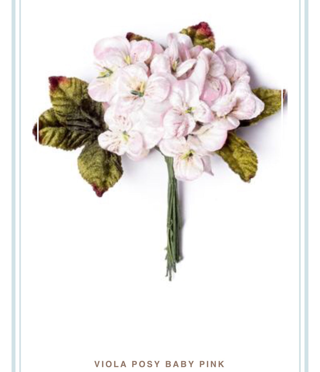 viola posy...baby pink – Miss Rose Sister Violet AU